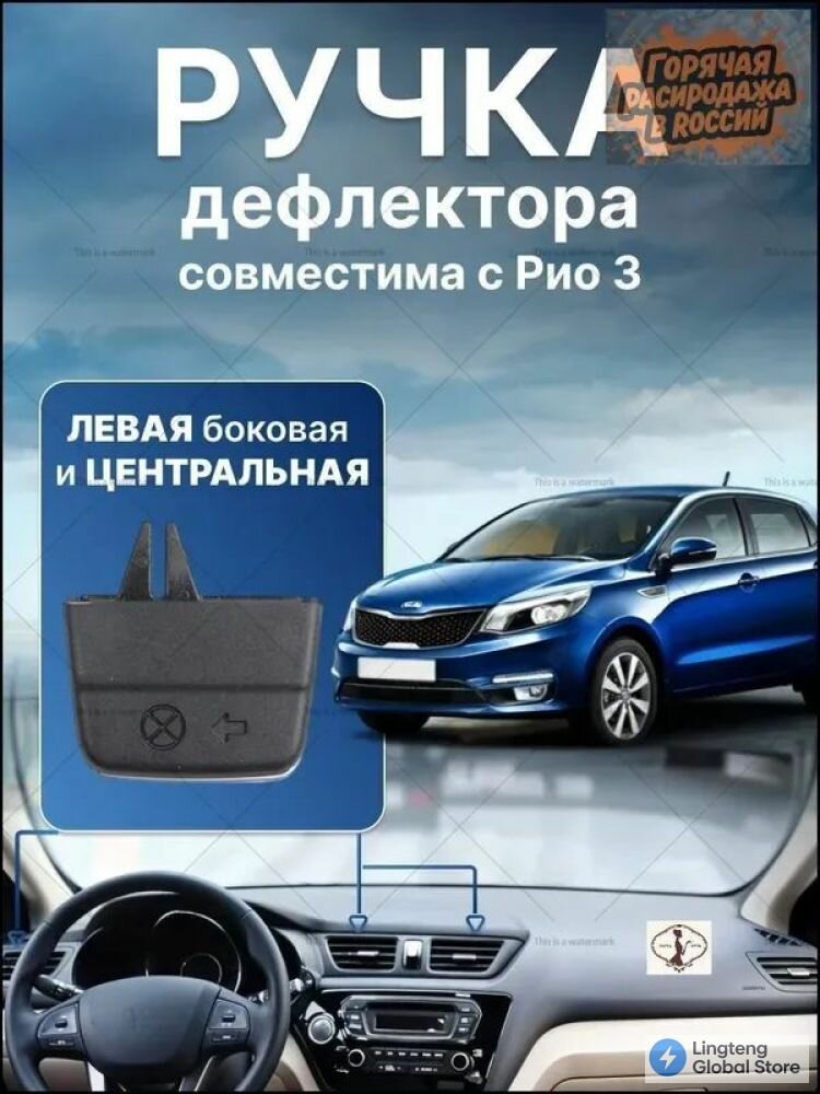 Дефлектор воздуховода автомобильный арт. 8546546