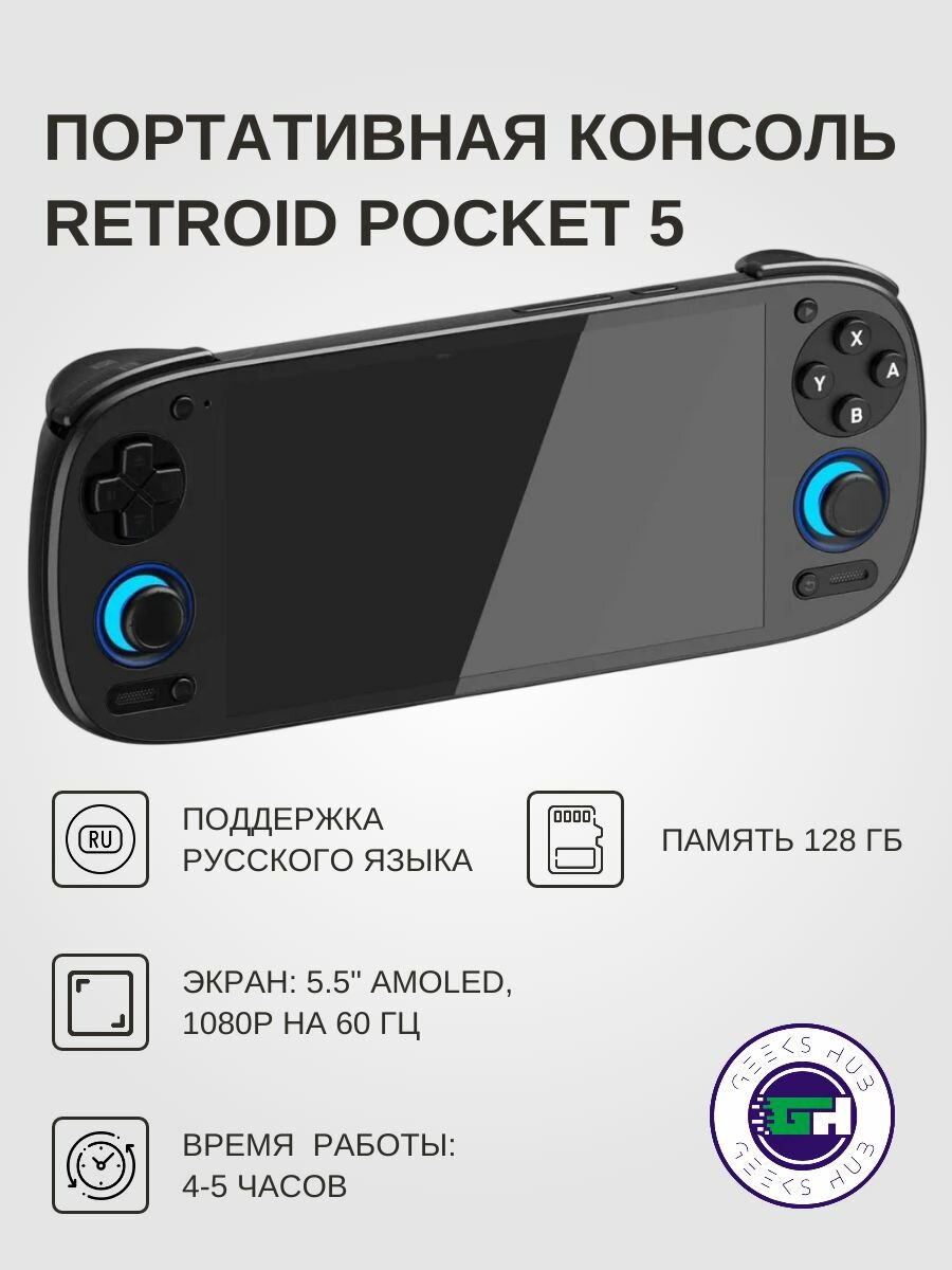 Портативная игровая консоль Retroid pocket 5