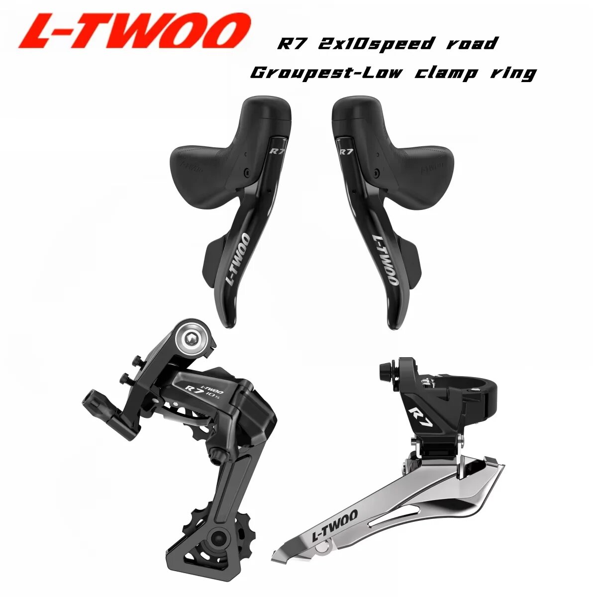 LTWOO R7 2x10 Скоростной механизм переключения для велосипеда FD Brazed-On Mount