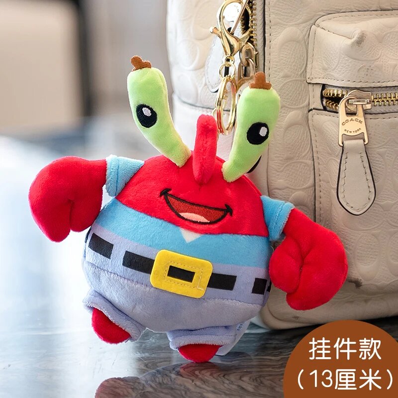 Плюшевый брелок Губка Боб Potdemiel Mr. Krabs 14cm