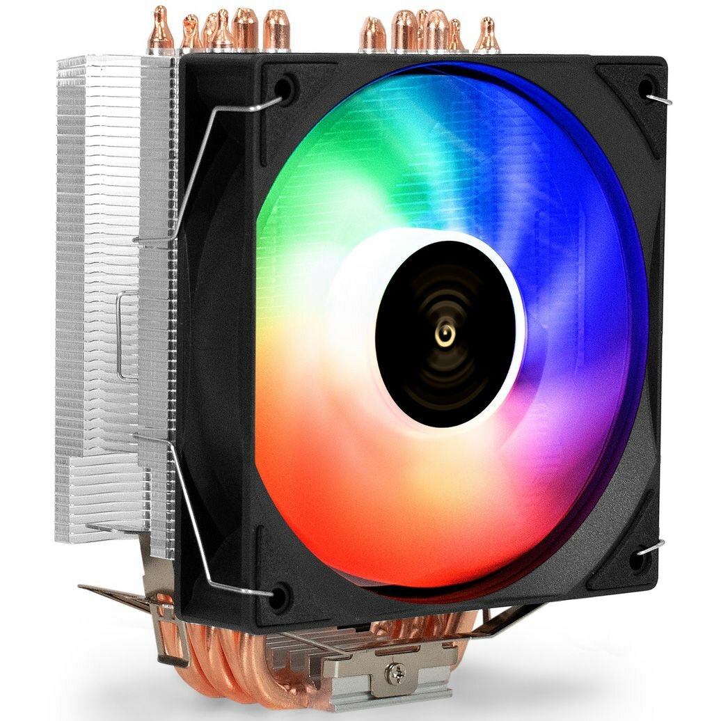 Кулер для процессора ExeGate 299608 RGB
