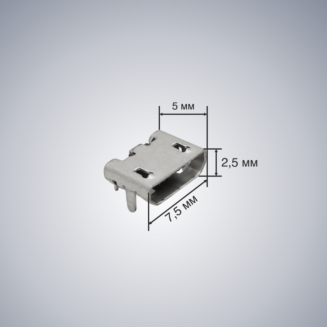 Разъем Micro USB №82 — фото 1