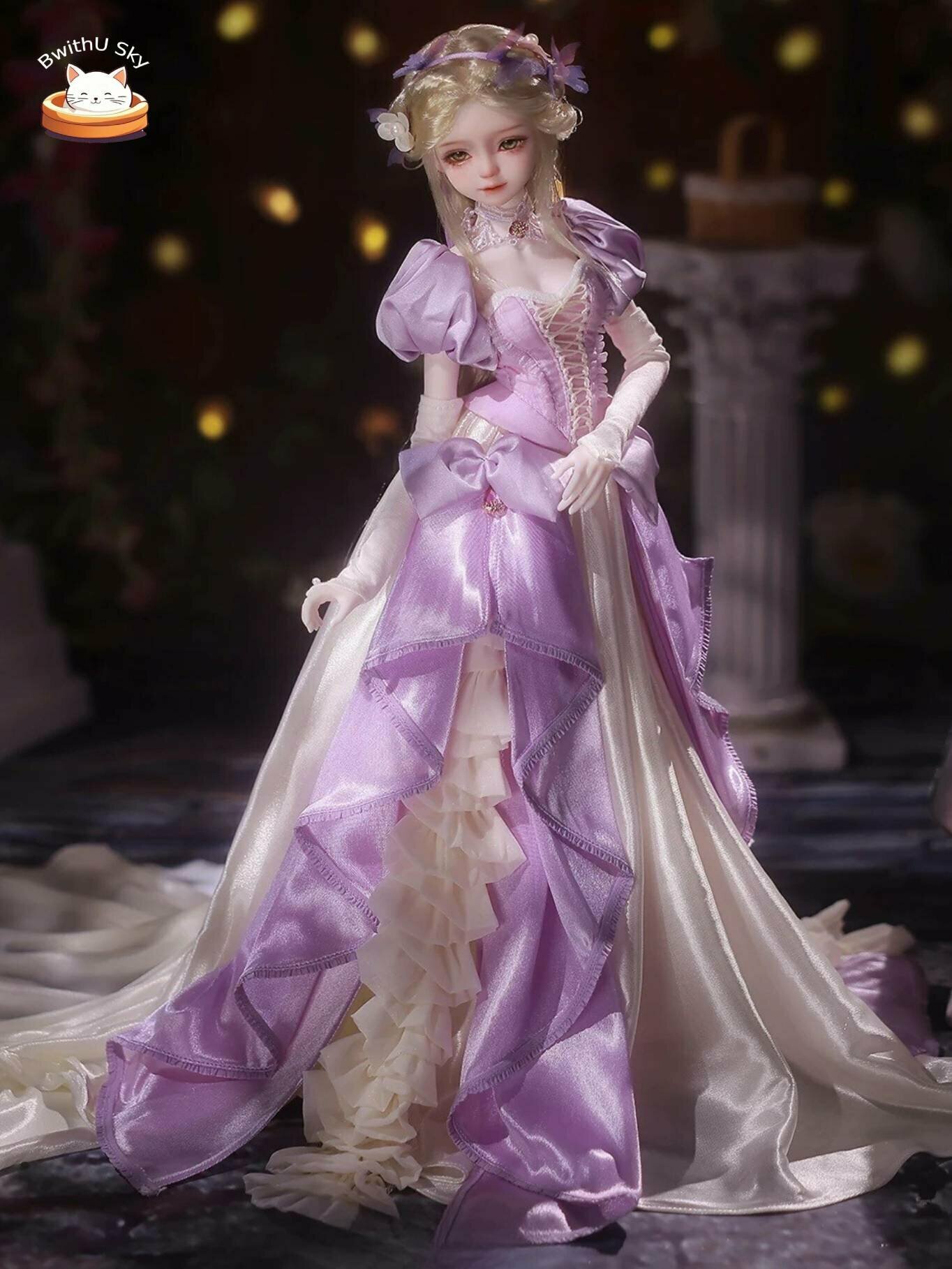 BwithU 1/4 BJD Кукла Esme: обнаженная кукла с нормальной кожей, без макияжа, без аксессуаров