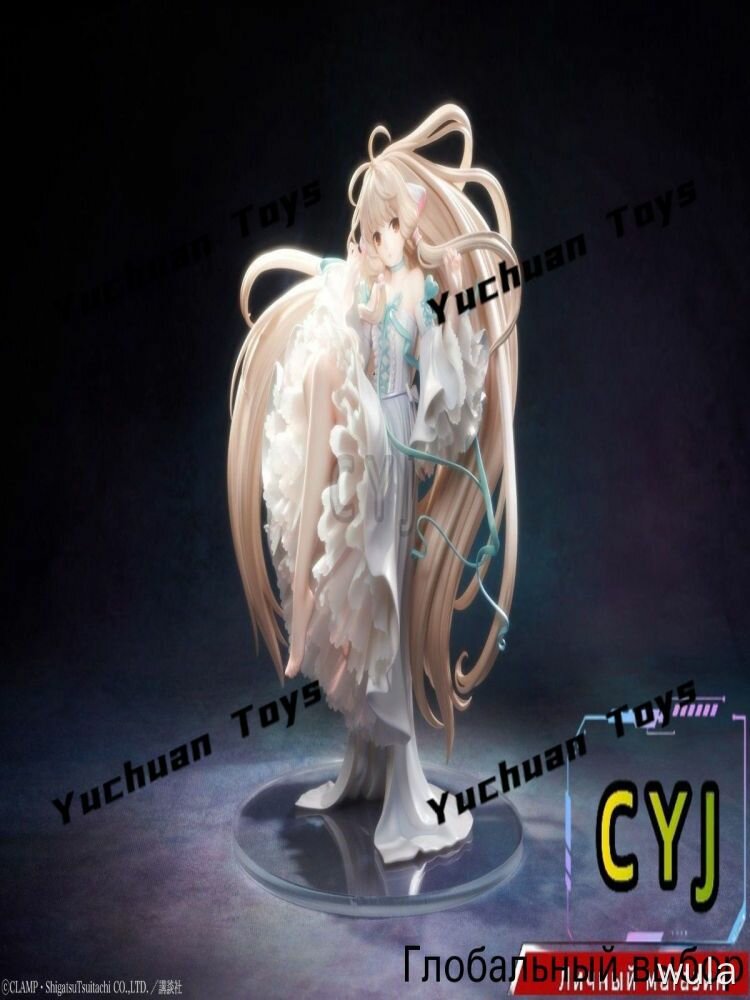 Фигурка Chii из Chobits от MAGI ARTS 1/7 масштаб белое платье с крыльями для дома и подарка