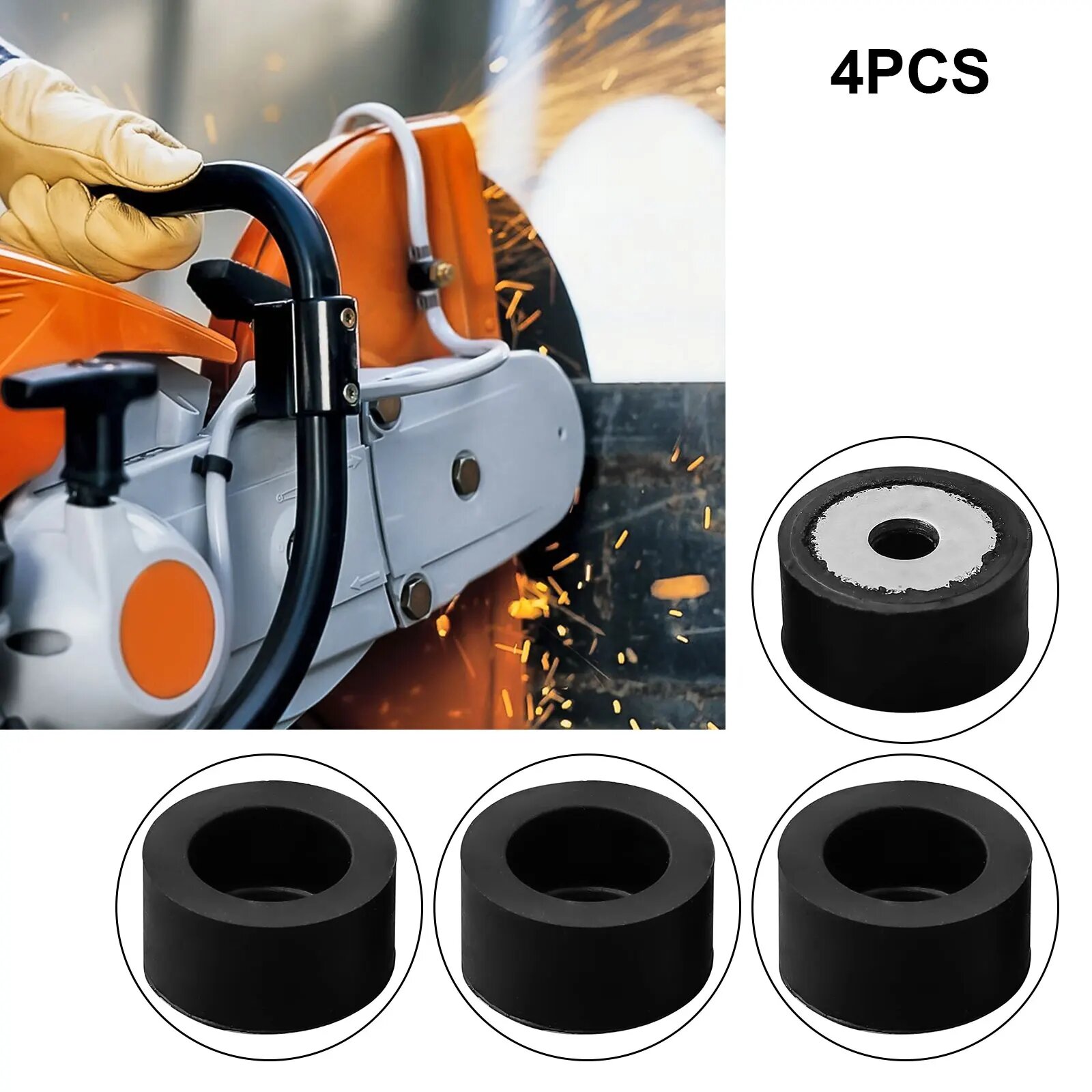 Резиновые буферы VIBRATITE для Stihl TS410 TS420 TS510 TS700 TS760 TS800