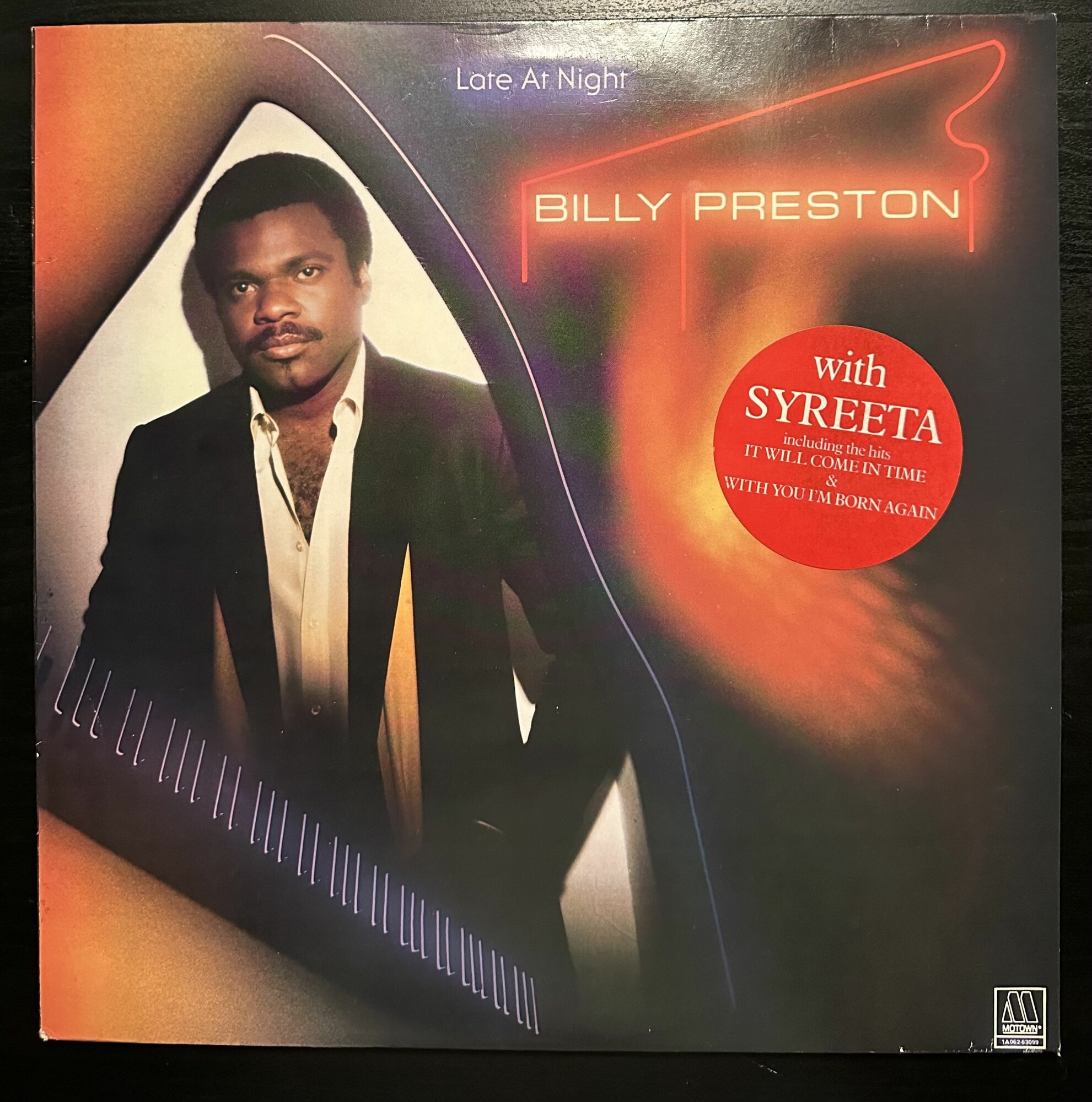 Виниловая пластинка Billy Preston Late At Night (Голландия 1979г.)