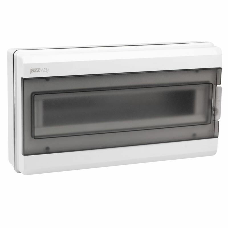 Бокс модульный накладной PDB/W 3018 GR (ЩРН-ПГ-18) IP65 пластик. Pro JazzWay 5072022