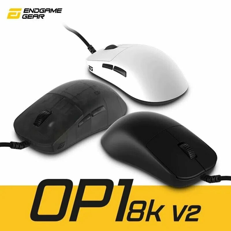 Игровая мышь проводная endgame gear op1 8k v2, черный