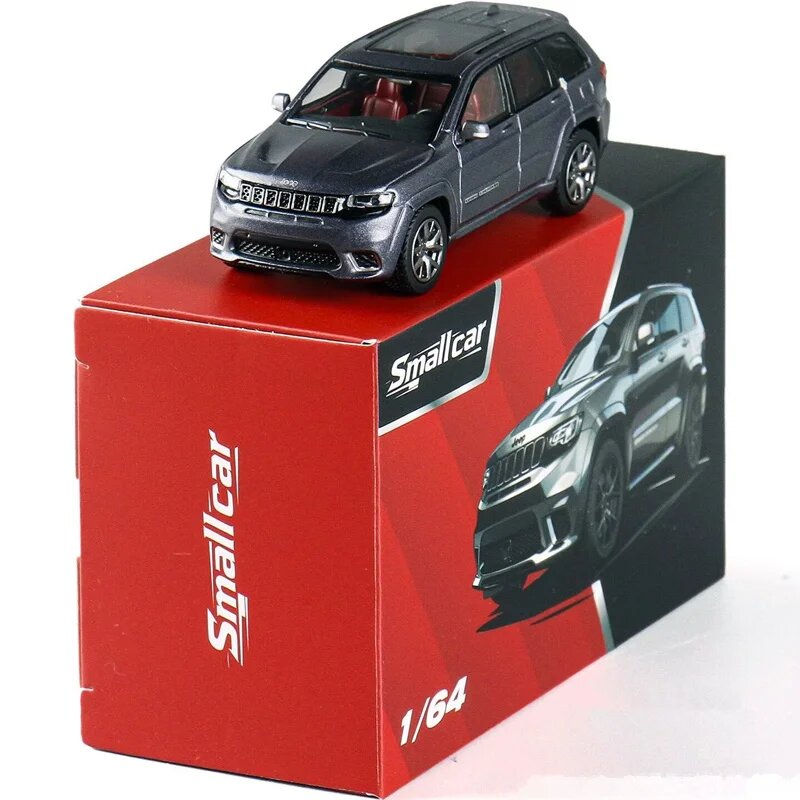 Металлическая модель Jeep Grand Cherokee 1:64 Черный, Gray