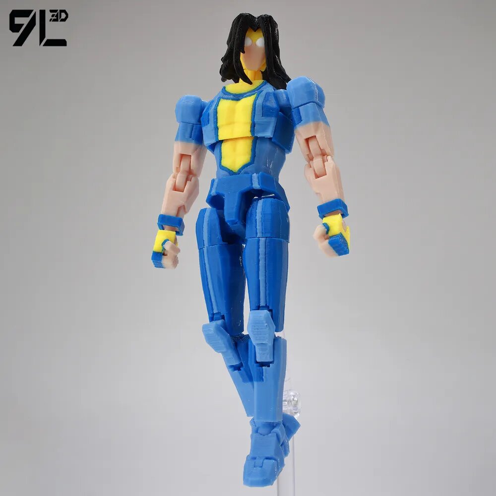 9L3D Фигурка Марк Грейсон с длинными волосами в перчатках titan 13 Invincible, 3D-печатный подвижный манекен, подарок для фанатов аниме, подарок