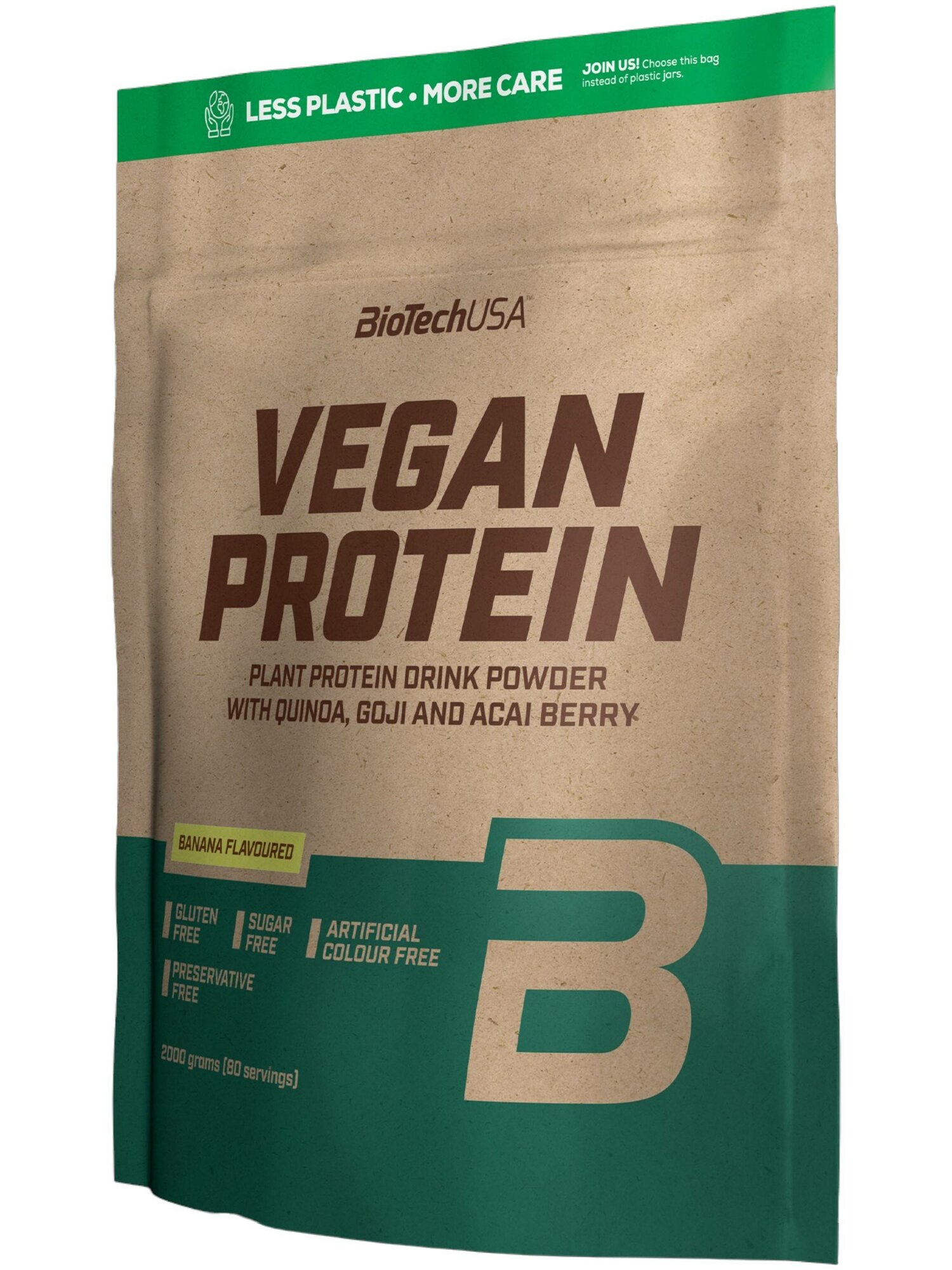 Протеин для веганов BioTechUSA Vegan Protein 2000 г, Банан