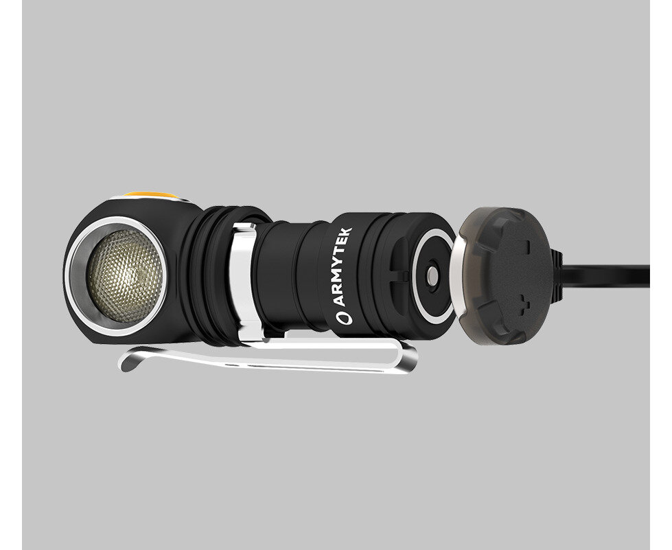 Фонарь Налобный ARMYTEK WIZARD C2 PRO MAX F06701C, аккумуляторный Мультифонарь 3 в 1 Армитек Визард , 10 режимов , 90 часов работы , влагозащита , 4 000 люмен , холодный свет