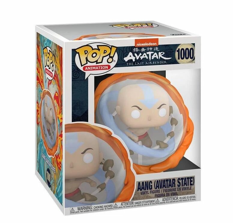 Фигурка большая Аватар Легенда об Аанге AVATAR THE LAST AIRBENDER - AANG AVATAR STATE 1000