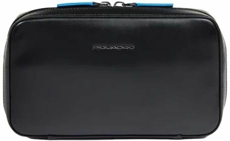Чехол для кабелей и зарядки Piquadro Blue Square AC6895B2/N черный натуральная кожа