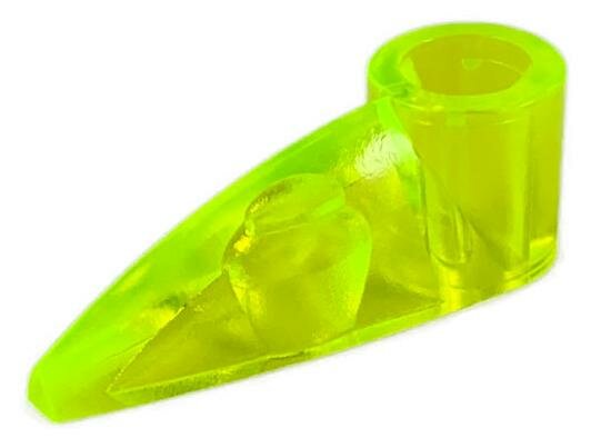 Деталь Lego x346 Bionicle 1 x 3 Tooth with Axle Hole (Bohrok Eye)