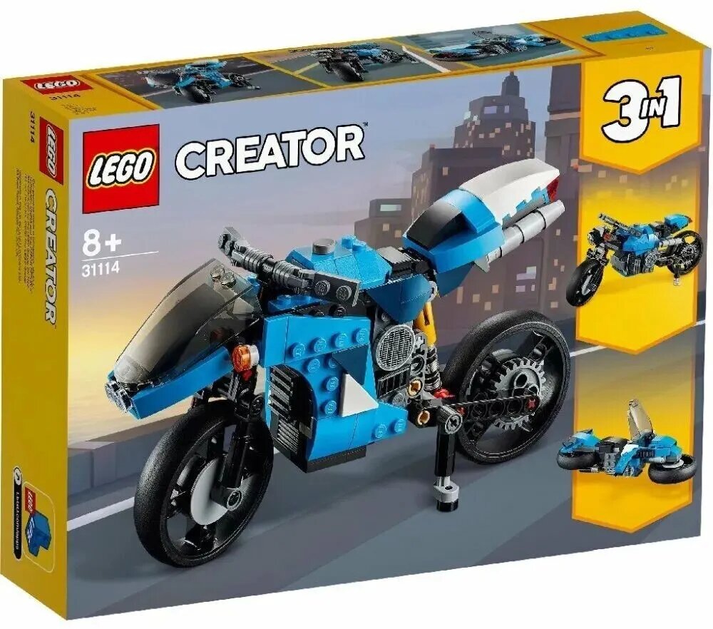 Конструктор LEGO Creator 31114 Супербайк