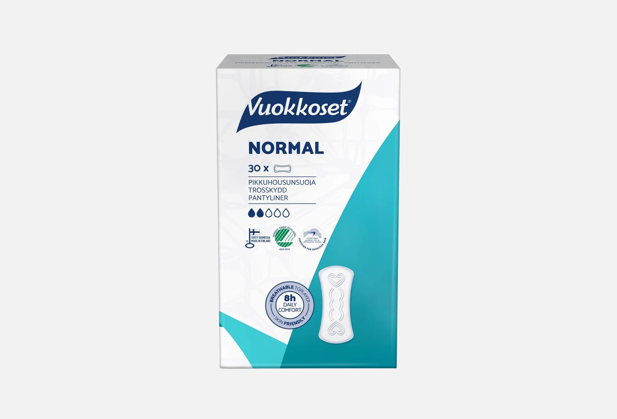 Vuokkoset Normal Ежедневные прокладки 30шт