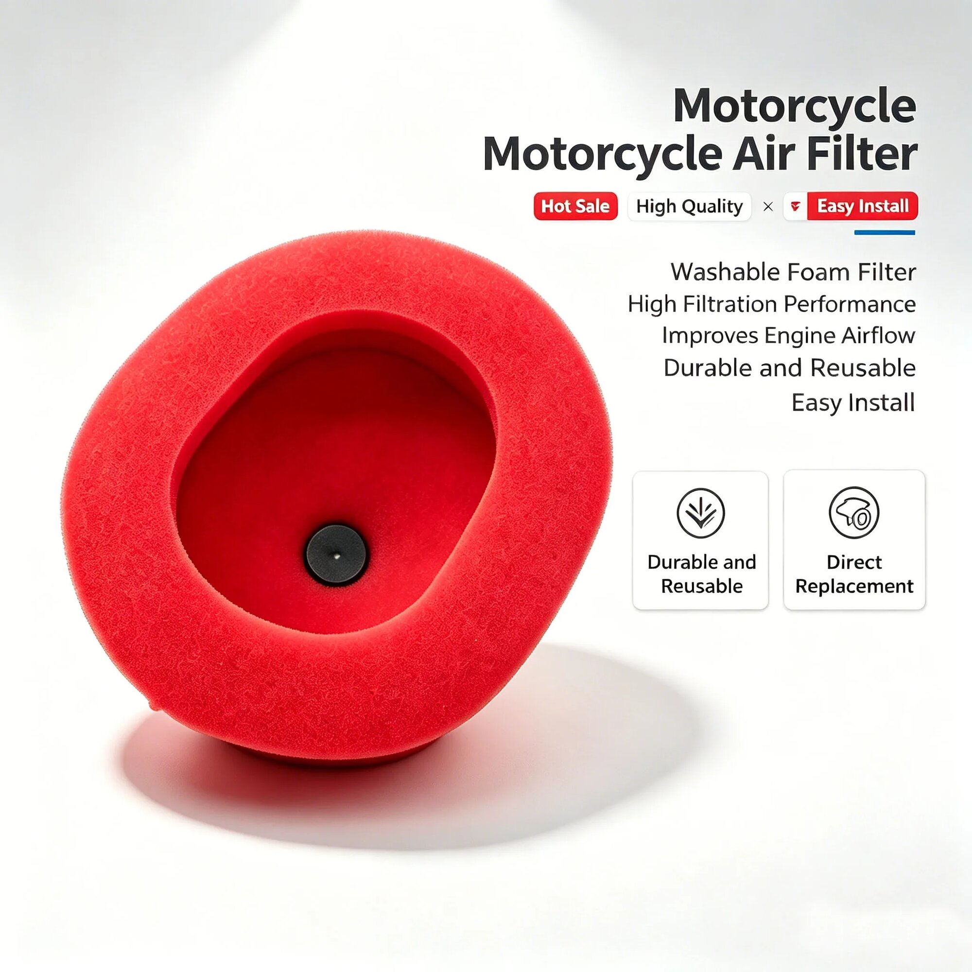 Воздушный фильтр для мотоциклов KTM 620 End Six Days Winner LSE RXC-E SMC Racing 640 LC4 Adventure E Super Moto LS E M