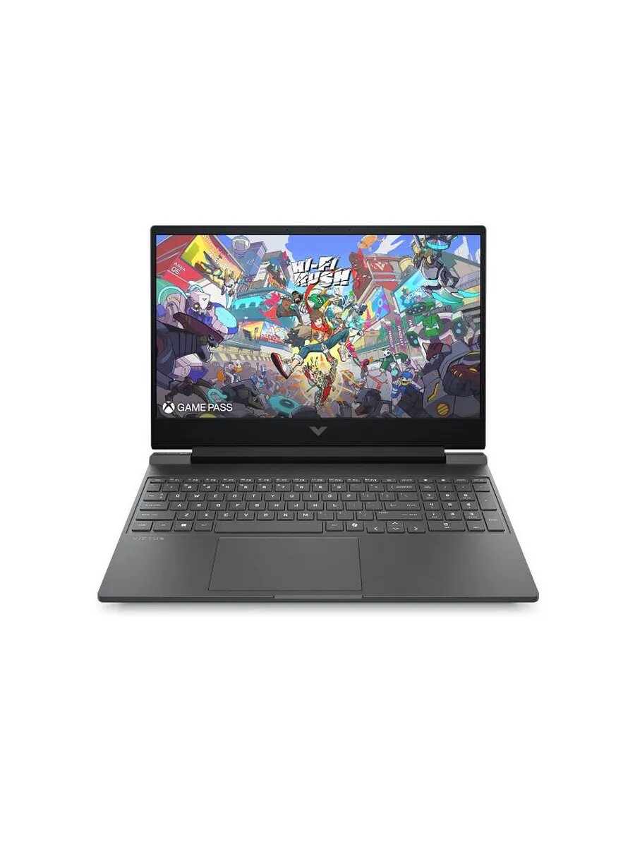 Ноутбук HP Victus 15-fa2110ca 15.6"FHD; IPS;144Hz/Core 7 240H/32GB/512Gb/RTX 5060 8Gb/Win11H/серебристый