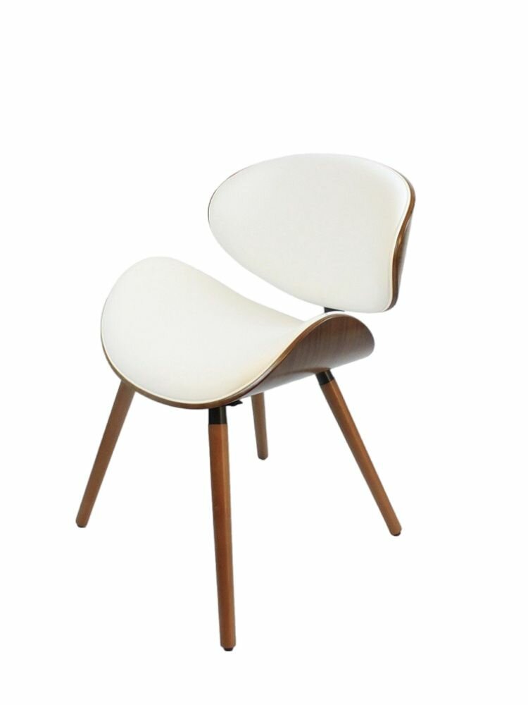 Итальянский ретро-минималистский стул для кафе Eames из массива дерева (ножки сделаны из металла)