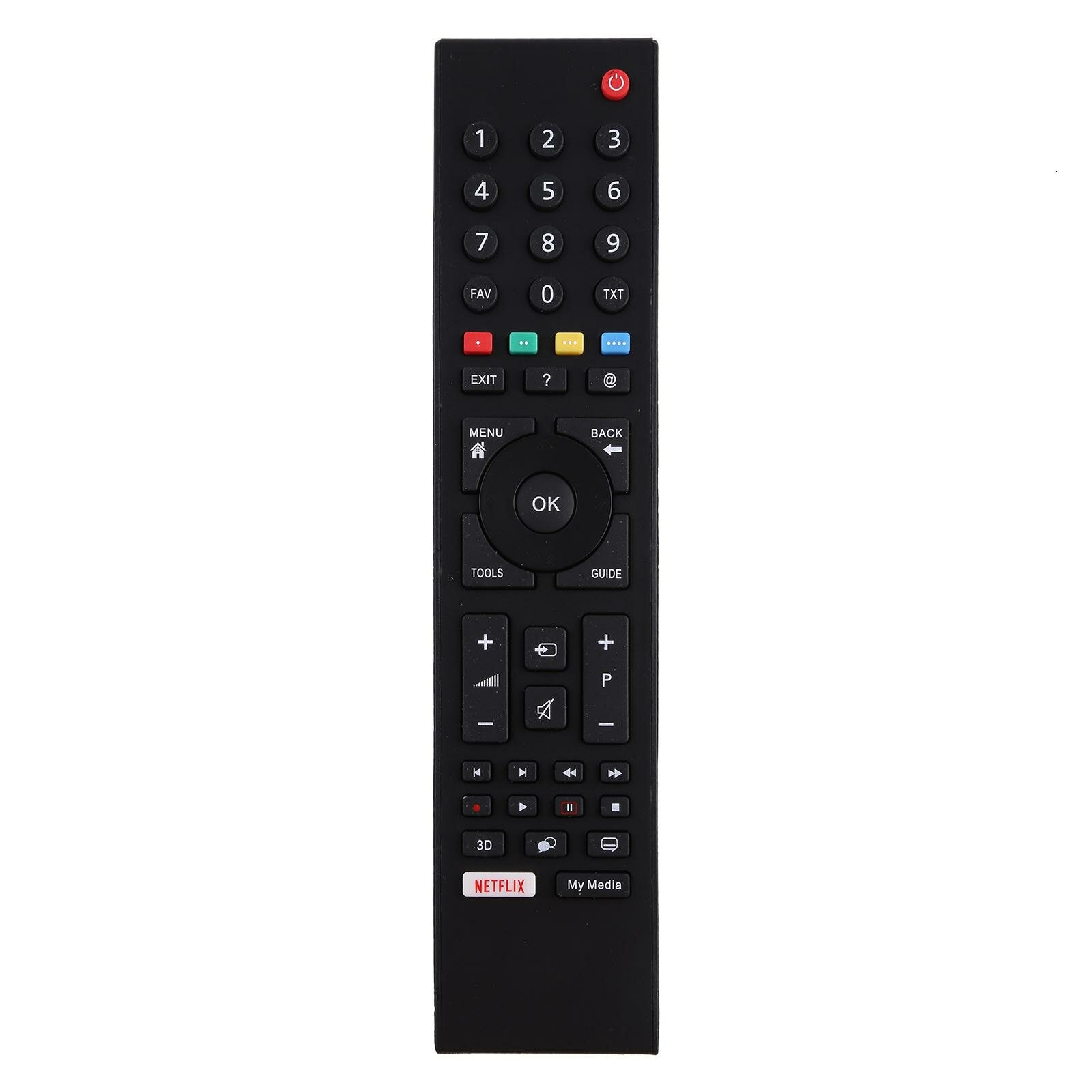 Универсальный пульт для телевизора GRUNDIG TS1187R, Черный