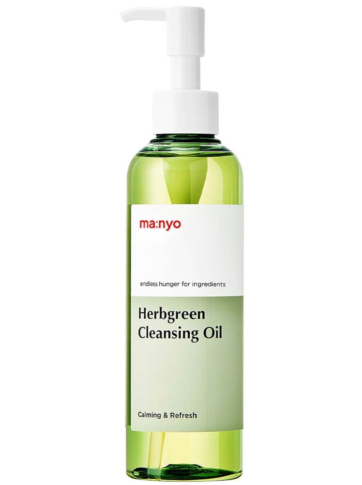 Manyo Factory очищающее гидрофильное масло с экстрактами трав Herb Green Cleansing Oil, 200 мл