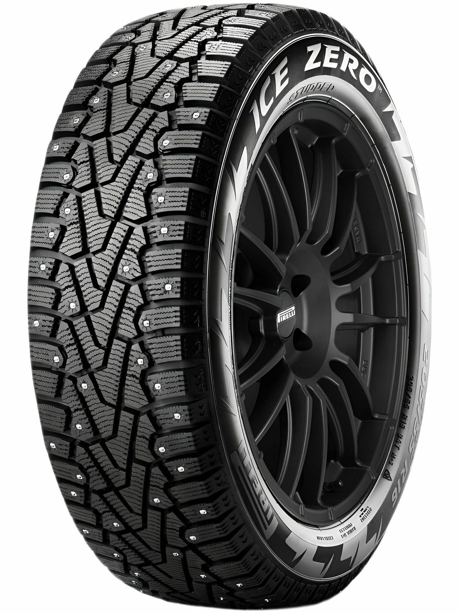 Зимняя шипованная шина 225/60 R18 Pirelli Ice Zero 104T XL для кроссоверов и внедорожников