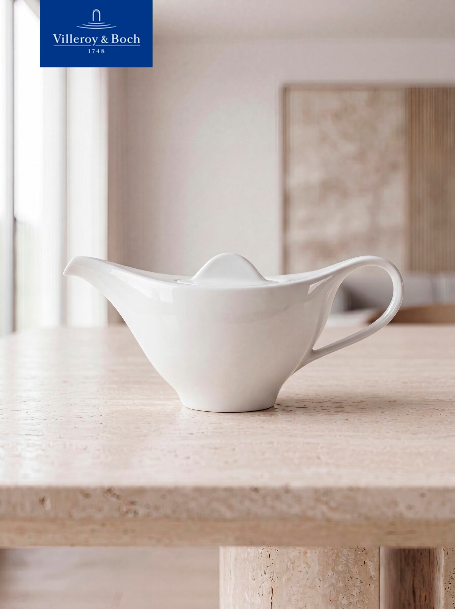 Чайник с крышкой 400 мл, Dune, Villeroy & Boch, Премиум-Фарфор