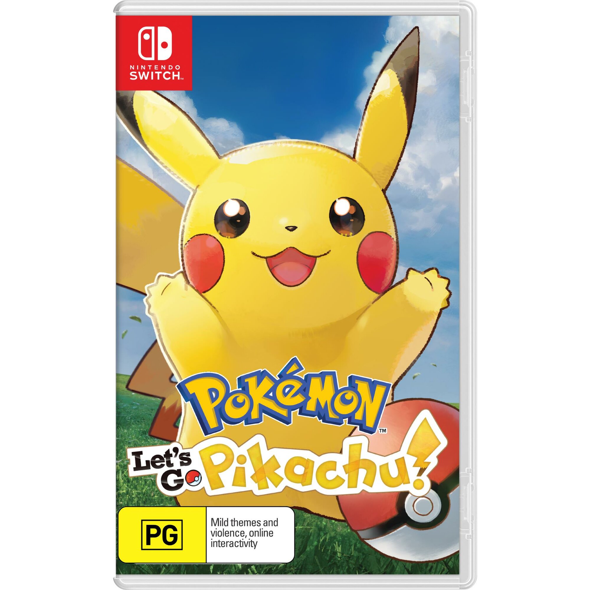 Игра Pokemon: Let's Go , Pikachu! (nintendo switch, английская версия)