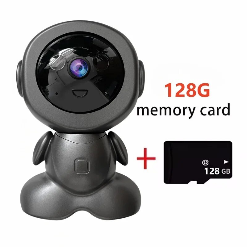 Cugo 8 МП Wi-Fi IP-камера для видеонаблюдения 100В-240В, вилка типа C (ЕС), WIFI Camera Add 128G