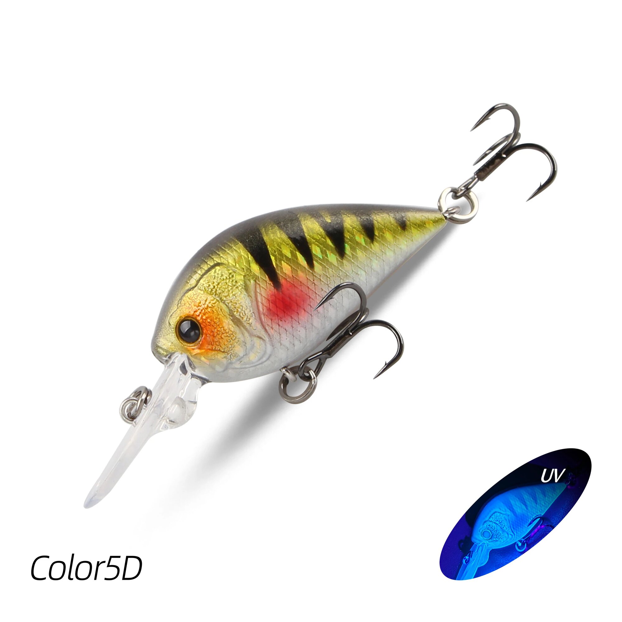 LETOYO UV Glow Mini Crank 4.2г