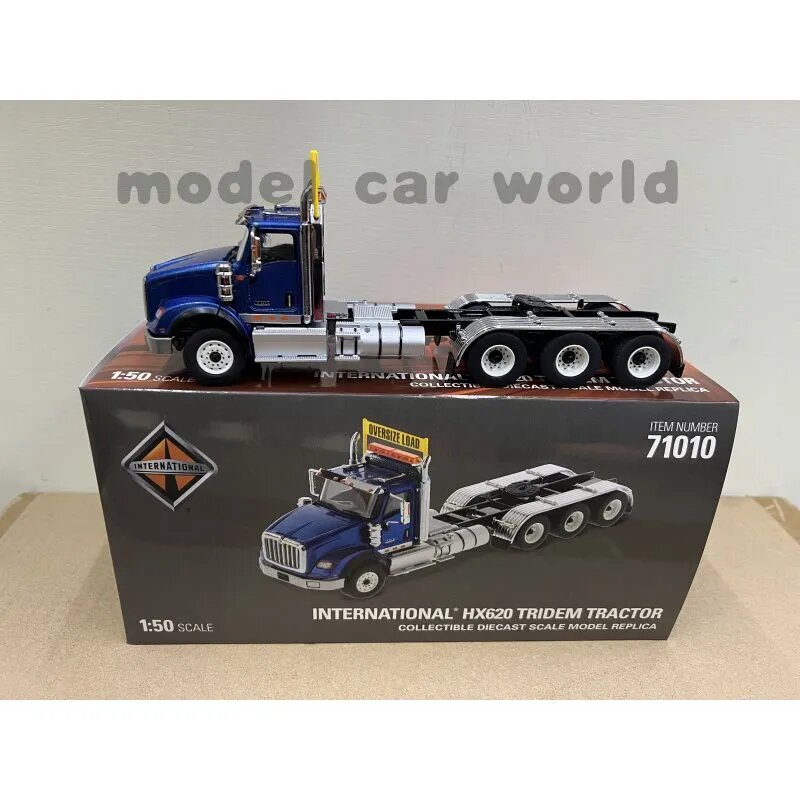 DM 1:50 INTERNATIONAL HX 6.2million Американская версия трехосного тягача-прицепа, модель 71008