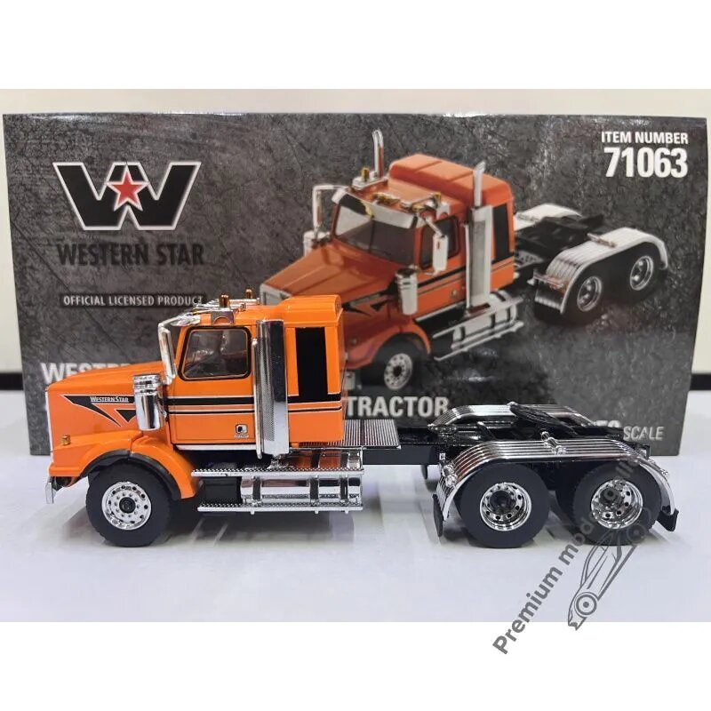 DM1:50 Western Star 4900 SB - модель американского тягача с двухосным полуприцепом, серия ,№ 71063