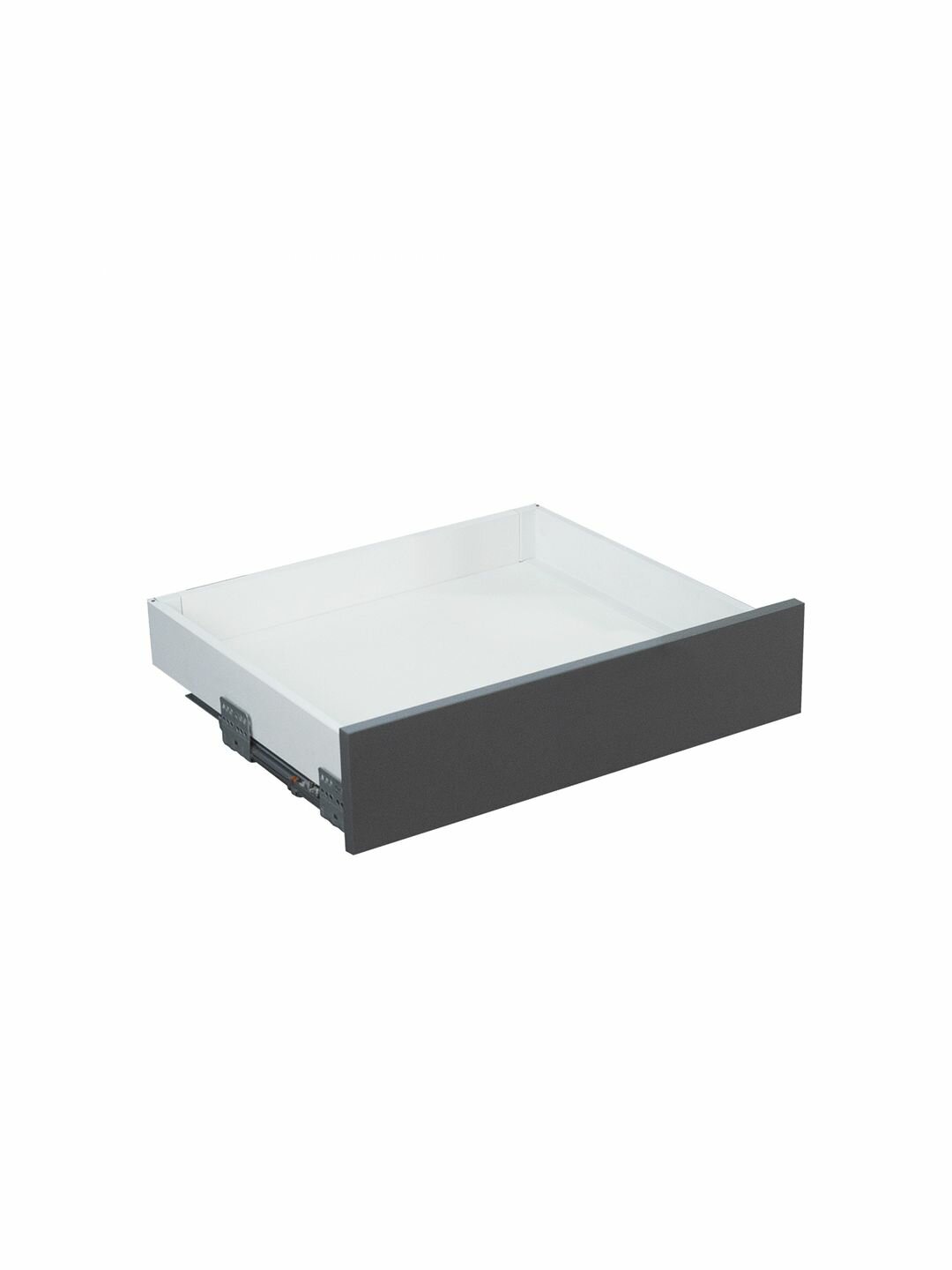 Система ящиков Slimbox Evolution L-450 H=84 белый PUSH TO OPEN ДСП16мм, компл