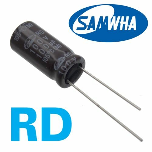 100мкФ 100В / RD / 10x20 / 105 С / конденсатор электролитический (10шт)