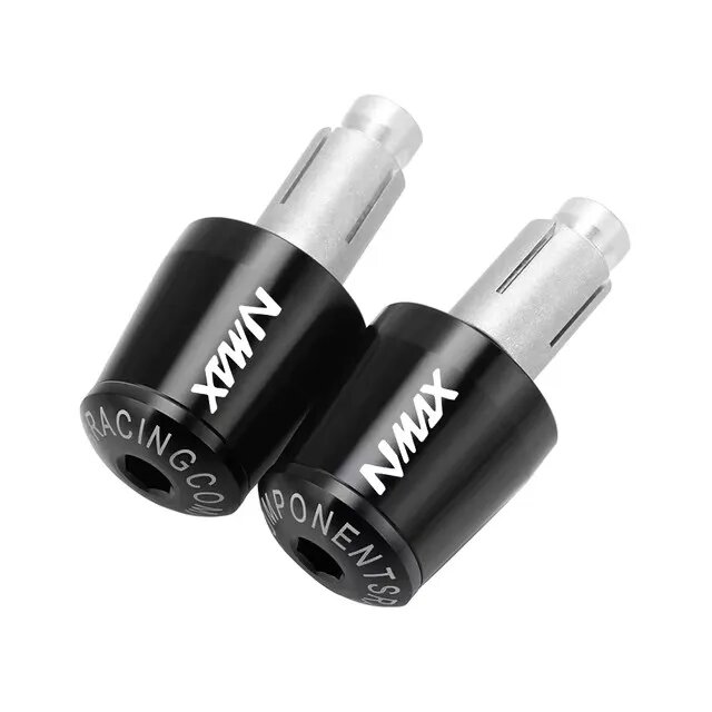 Заглушки на руль мотоцикла NMAX 125 Black