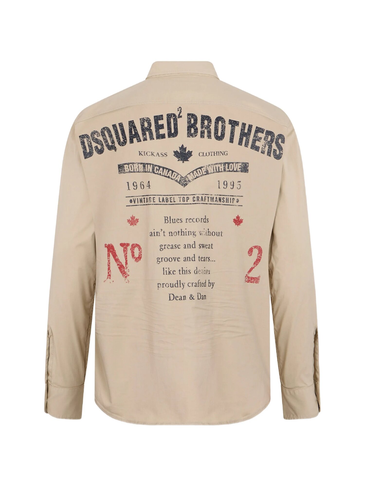 Рубашка DSQUARED2 Canadian, размер 46 — фото 1