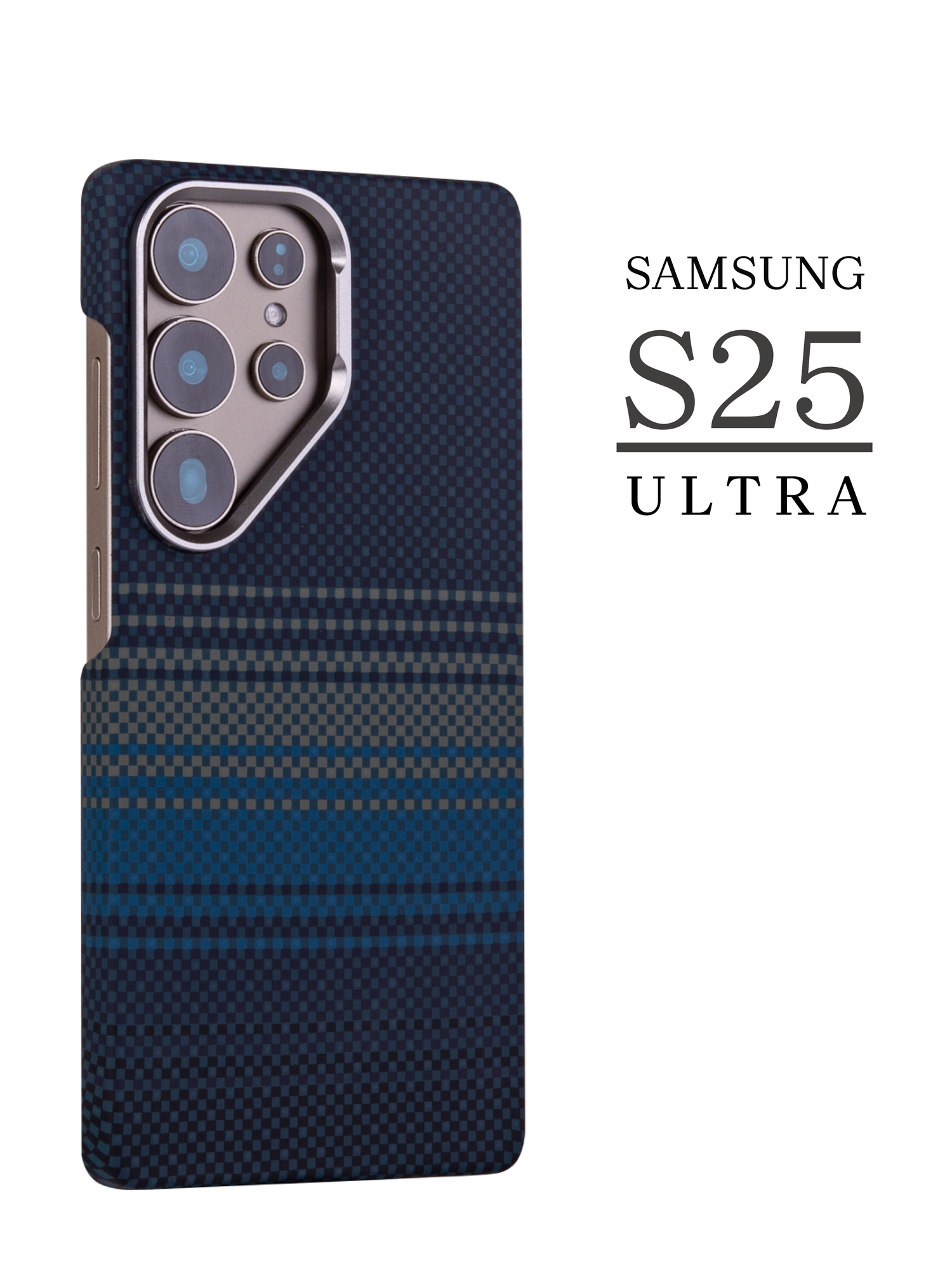 Чехол для Samsung Galaxy S25 Ultra (Самсунг С25 Ультра) с поддержкой Magsafe, Голубой восход