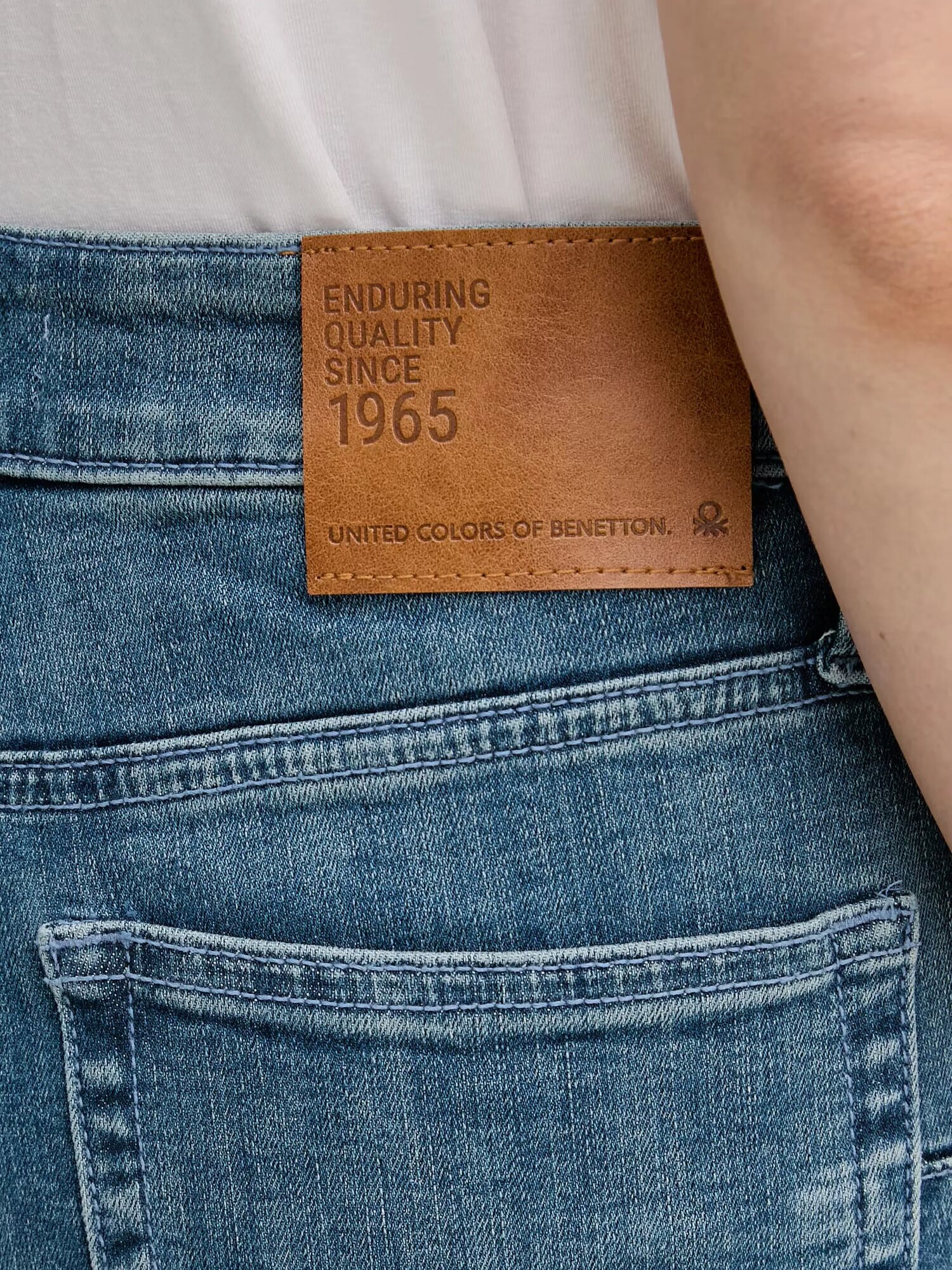 Джинсы UNITED COLORS OF BENETTON Flare-leg jeans, размер 27, синий — фото 1