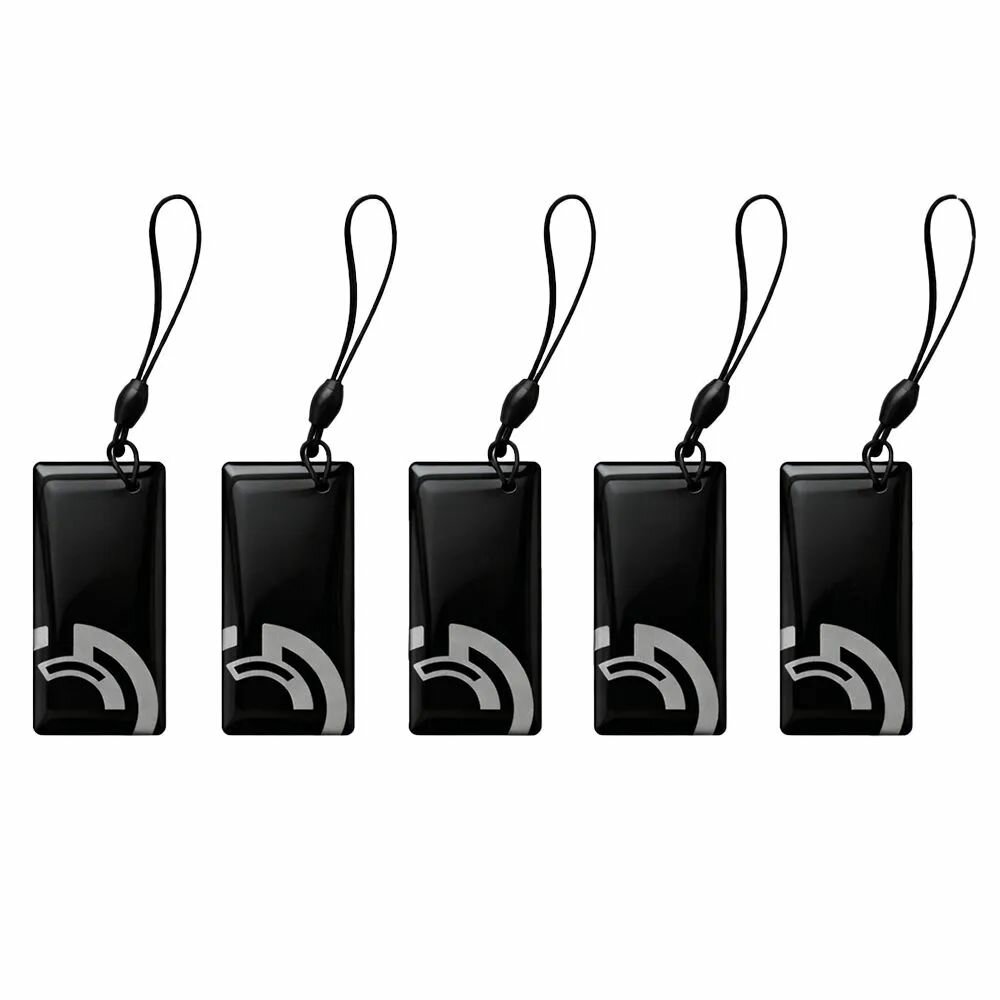 Ключ-брелок RFID, TS-IDKey чёрный, формат EM-Marine (Не для перезаписи) 5 шт