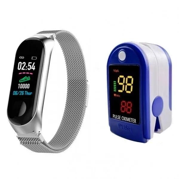Фитнес-браслет BandRate Smart BRSM333PLBSWB-SET2