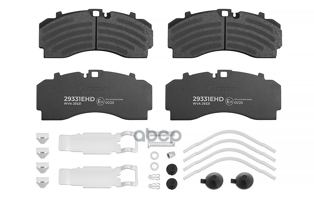Колодки тормоза дискового EXOVO арт. 29331EHD