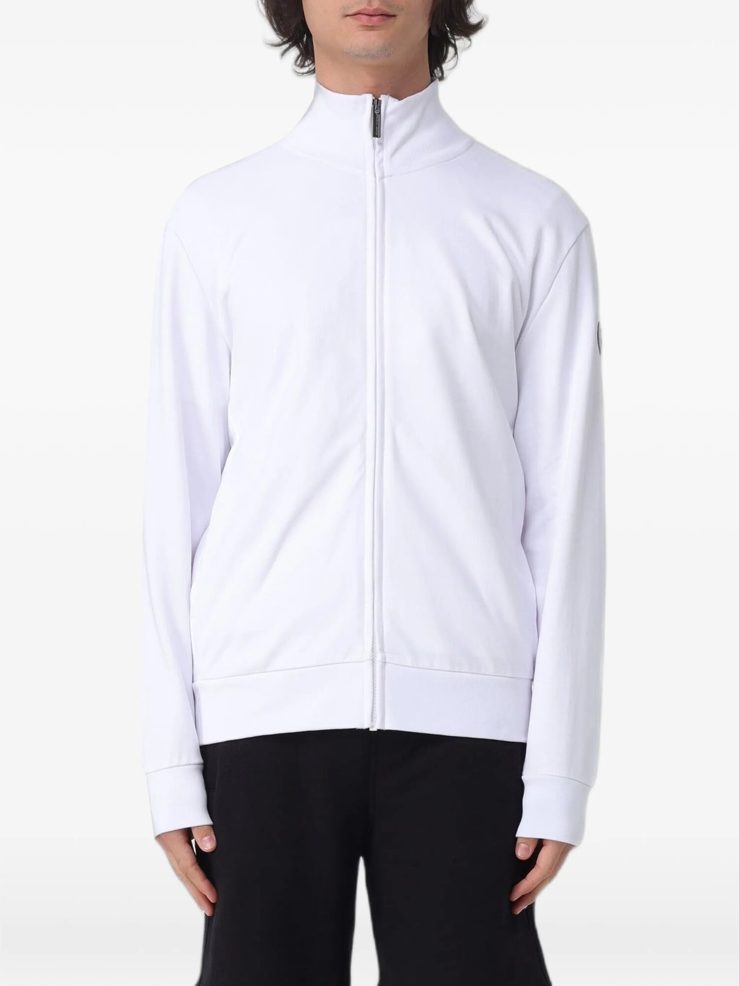 Худи Zip-up logo-patch hoodie