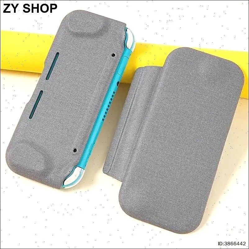 Магнитный чехол для Nintendo Switch Lite серый пластик силикон