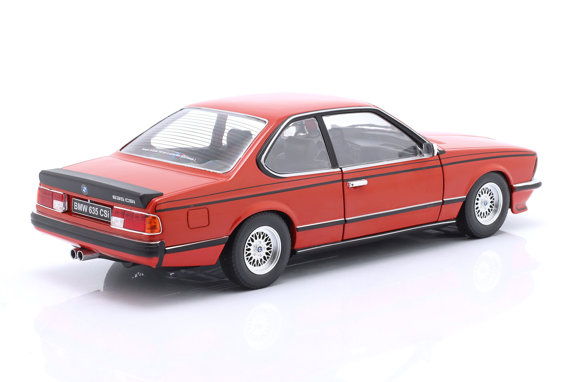 Модель коллекционная SOLIDO Bmw 635 csi E24 1984 red — фото 1