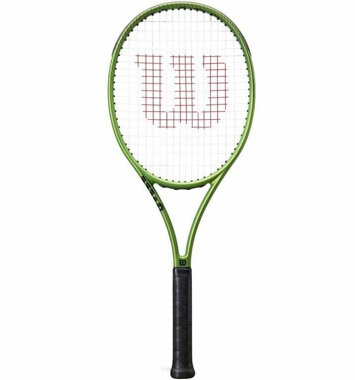 DECATHLON ракетка для большого тенниса Wilson Blade Feel 100, зеленая, размер ручки 3