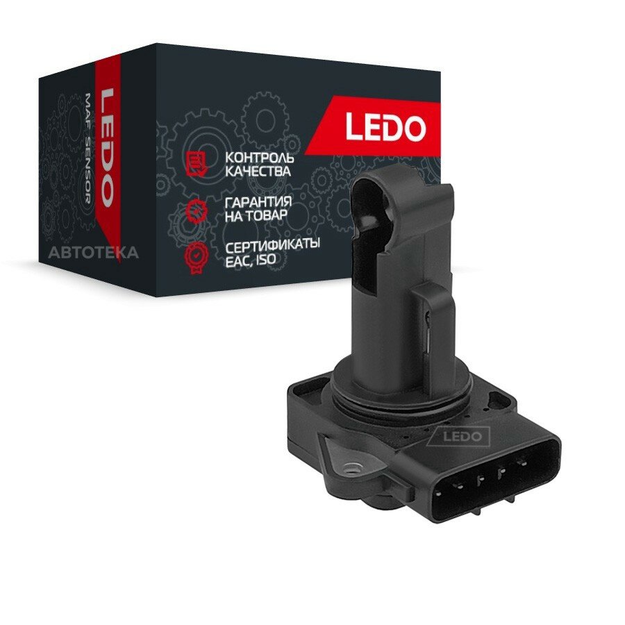 Датчик массового расхода воздуха LEDO 80109LSPA MAZDA 3/5/6/MPV II 1.4/1.6/1.8/2.0/2.3/2.0DI 02->