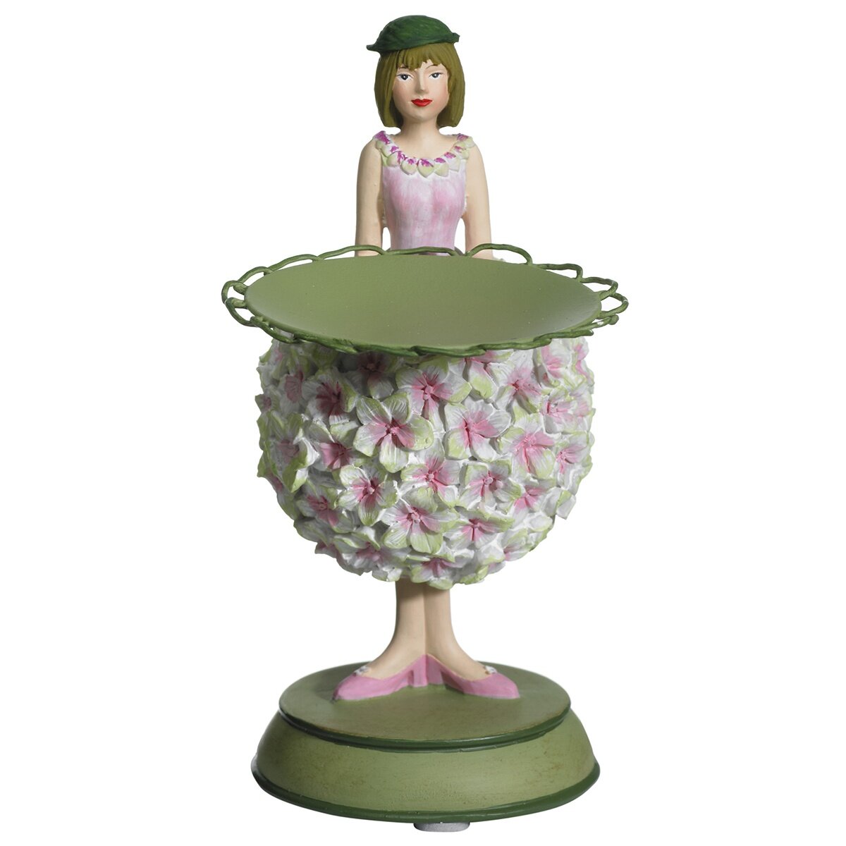 Декоративная фигурка Fiebiger Floristik GmbH "Blumenmadchen", Гортензия, 14 см