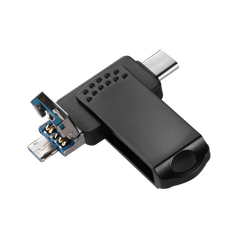 Металлический флеш-накопитель USB 3.0 Type-C для смартфонов, ноутбуков и планшетов - 512 ГБ