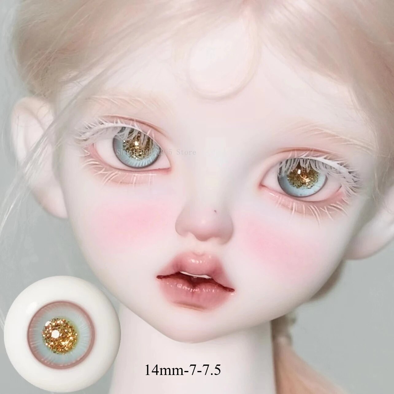 Кукольные глаза стеклянные 12/14/16/18 мм для BJD 14mm-7-7.5